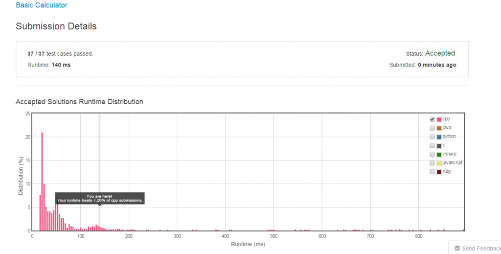 [leetcode] Basic Calculator - Bo Song